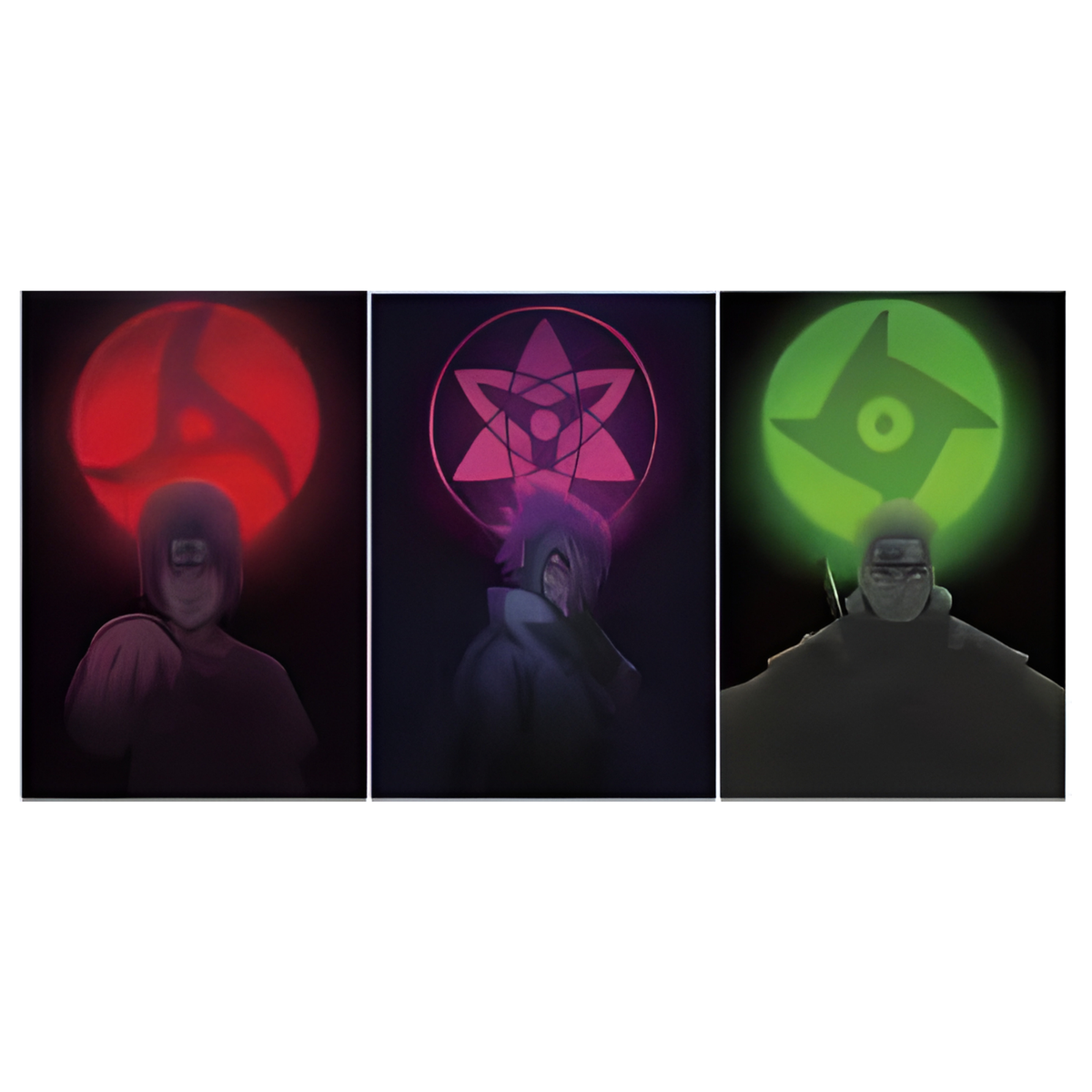 3D Lenticular Poster 12"x16" - Naruto - Kakashi Hatake, Naruto Uzumaki ...