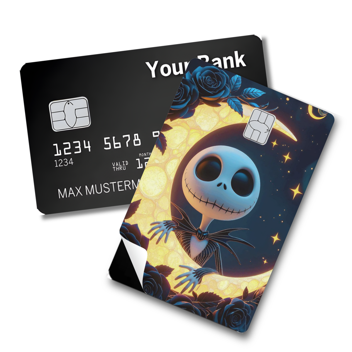 Credit Card Skin Sticker - The Nightmare Before Christmas - Jack Skell ...